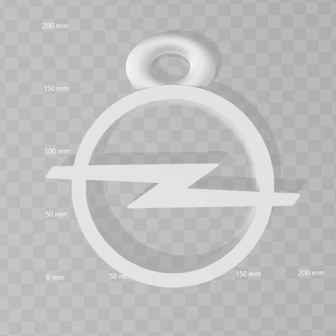 Free STL file Opel key ring 🔑・3D printable model to download・Cults