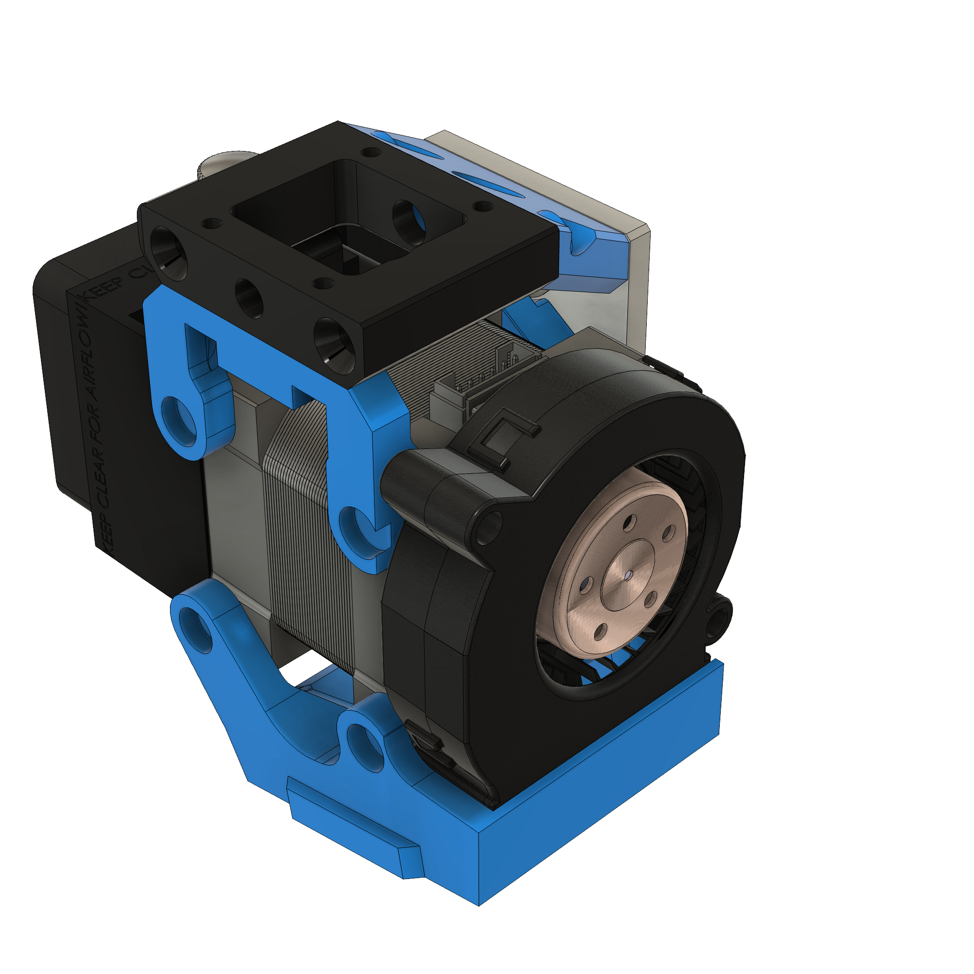 STL file E3D's Toolchanger - TOOL: Hemera - STOCK ebm papst fanshroud ...