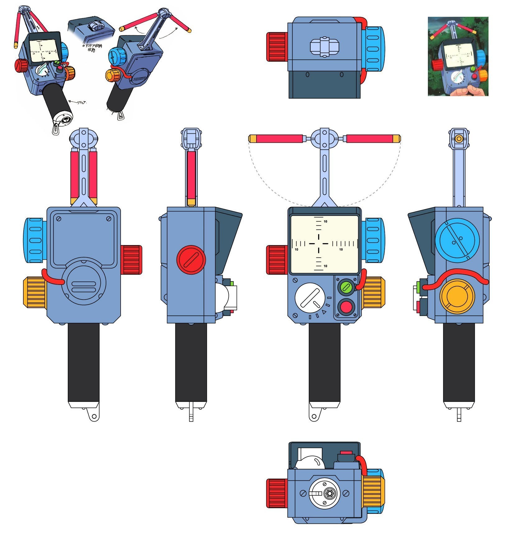 👻 PKE meter Real Ghostbusters・ STL File for 3D printing・Cults