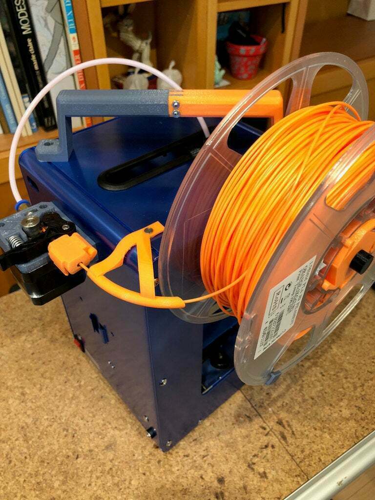 Free STL file Side Spool Holder for Fabrikator Mini 2 🔧 (GCODE)・Model ...