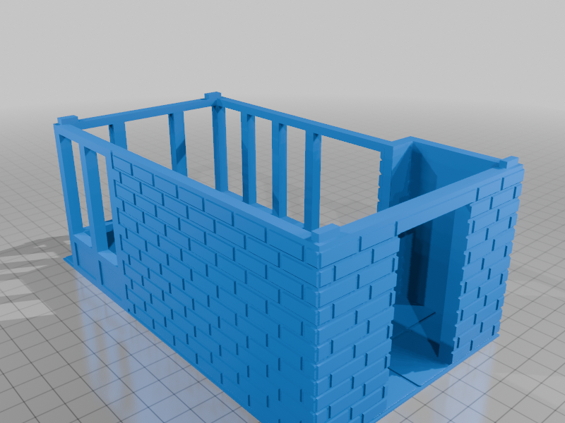 🏠 Wiffle House・Free 3D File for ・Cults