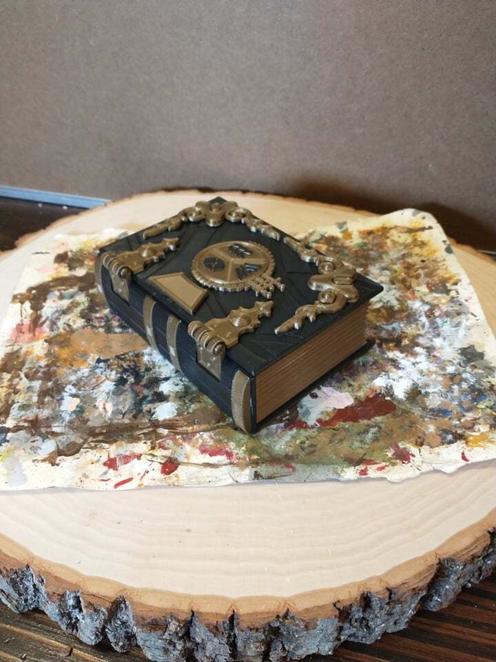 3D print Secret Lock Book of the Dead・Cults