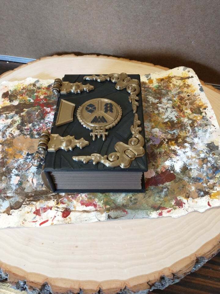 3D print Secret Lock Book of the Dead・Cults