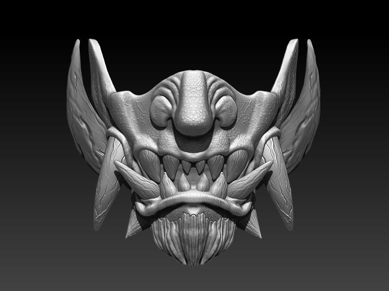 🗡️ Samurai Mask・Free STL File for ・Cults