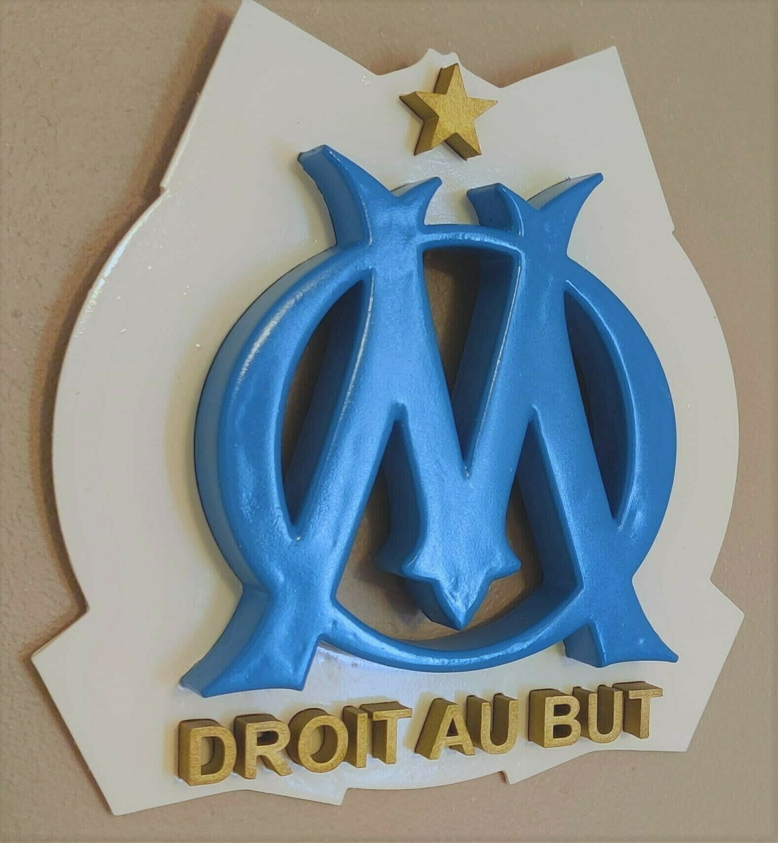 Fichier STL Marseille logo 🦶 ・Modèle pour imprimante 3D à télécharger・Cults