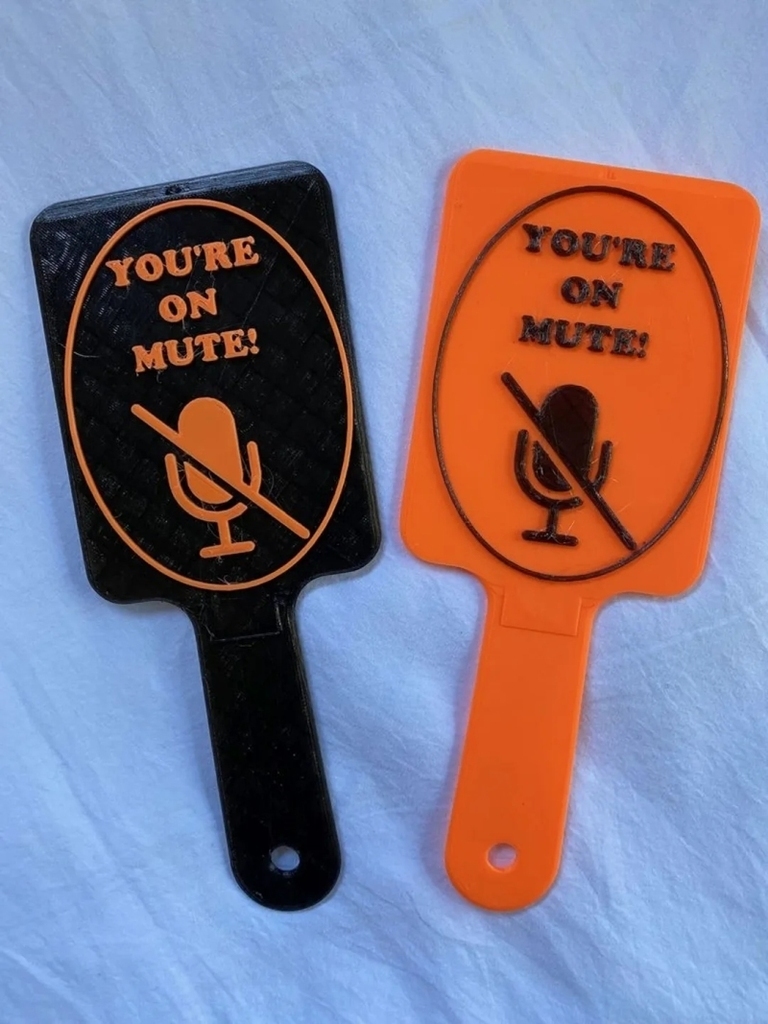 Free 3D file You're on Mute 🙊 ・3D print object to download・Cults