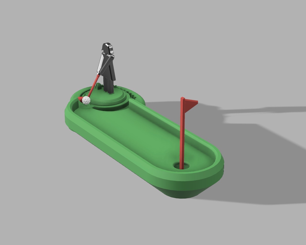🏌️ Mini Golf - Hole 1・Free STL File for ・Cults