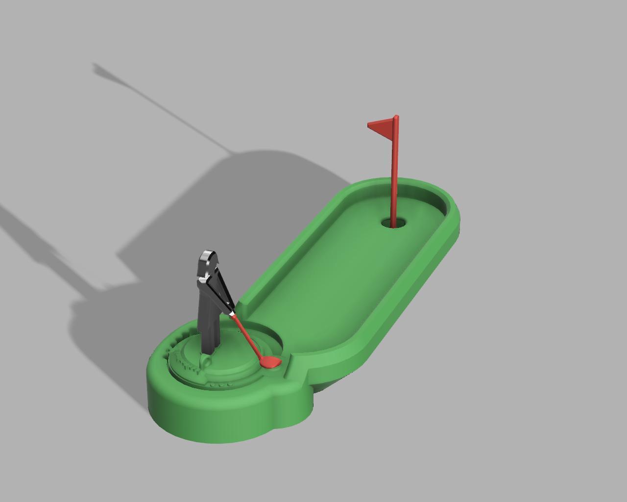 🏌️ Mini Golf - Hole 1・Free STL File for ・Cults