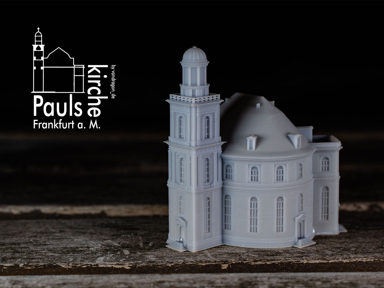 ⛪ Frankfurter Paulskirche (Frankfurt am Main)・Free STL File for ・Cults