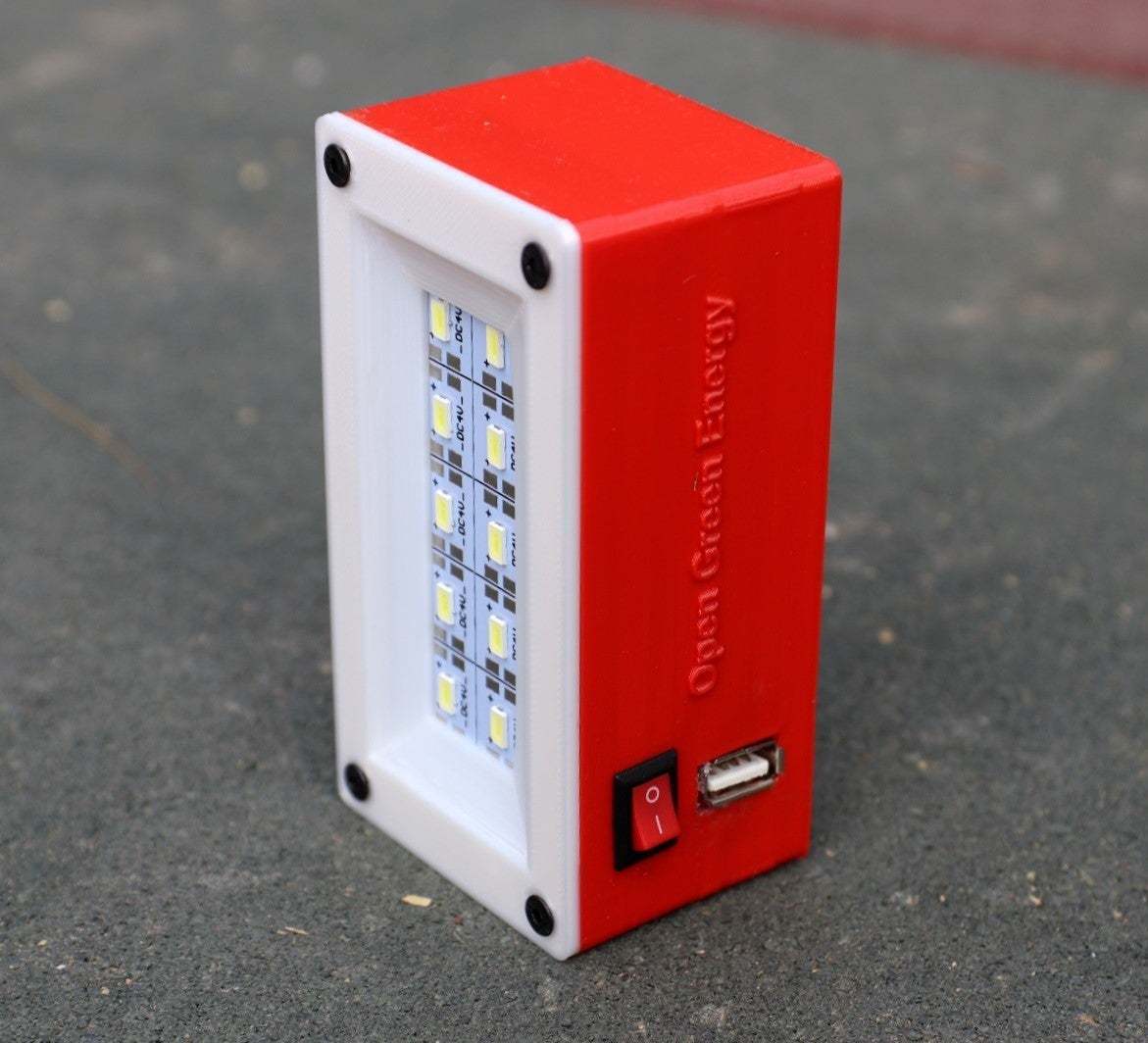 Free STL file DIY Pocket Sized Solar Emergency Light ☀️ ・3D printable ...