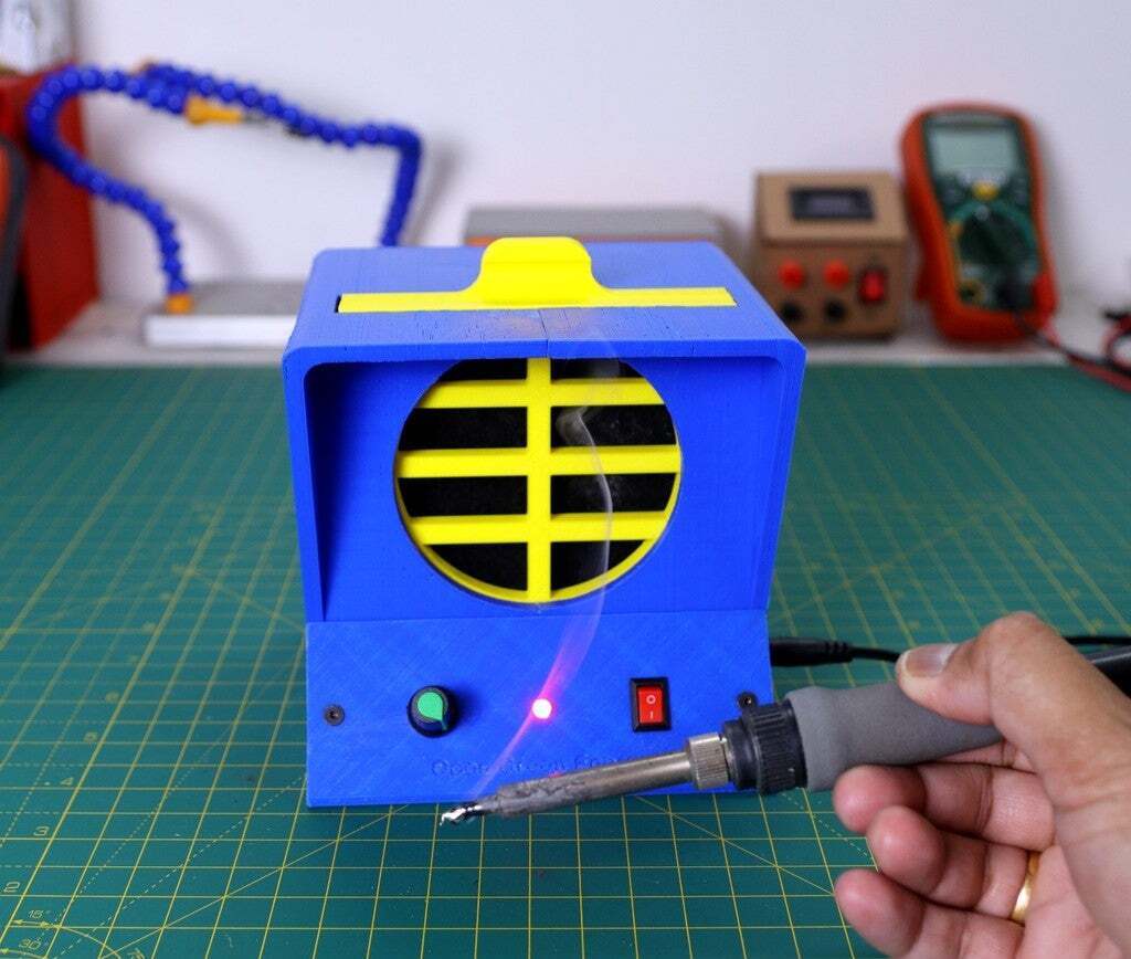 STL-Datei DIY Lötkolben-Absauger kostenlos 👽 ・Design für 3D-Drucker zum ...