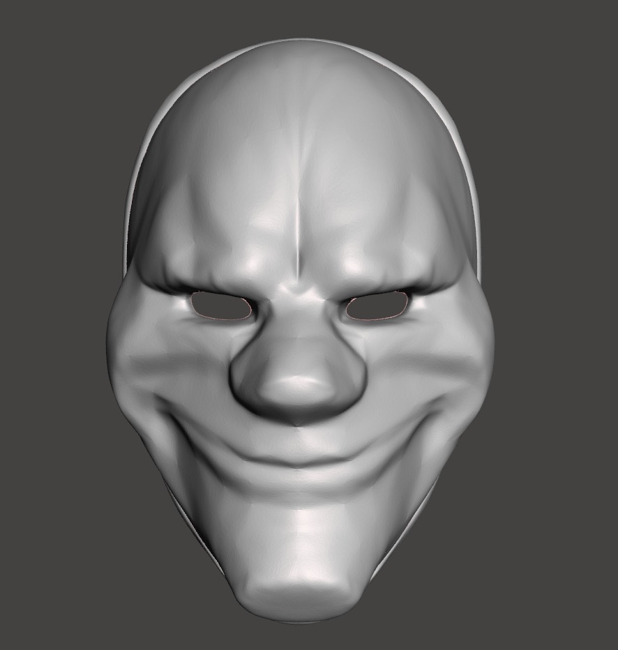 Arquivo grátis 3D Payday 2 Dallas Mask 👽 ・modelo para impressão 3D para ...