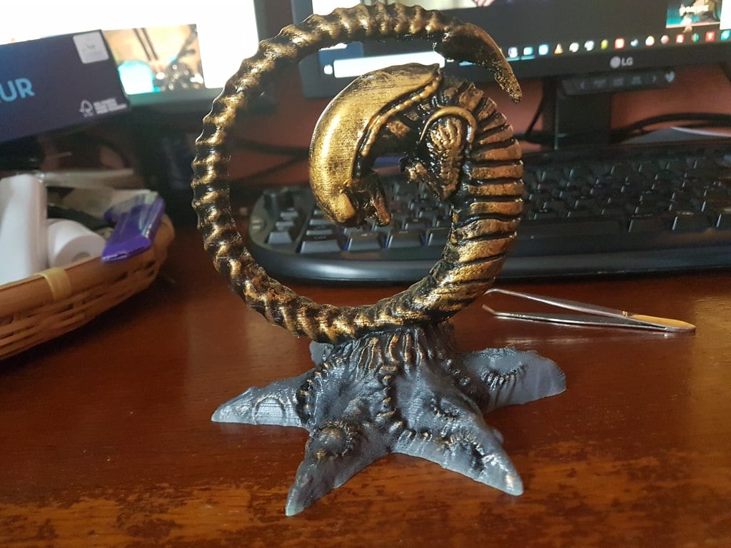 3D printable Alien Chestburster・Cults