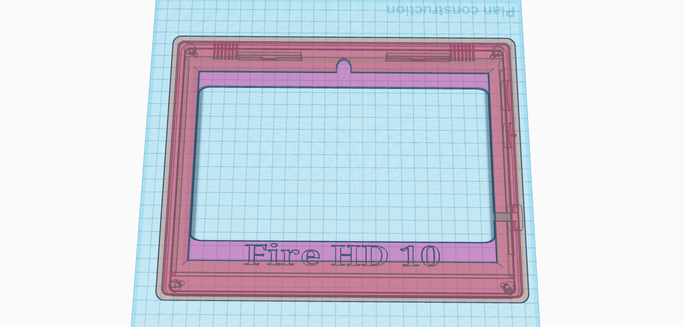 🔥 Fire HD 10 Wall Mount・ STL File for ・Cults