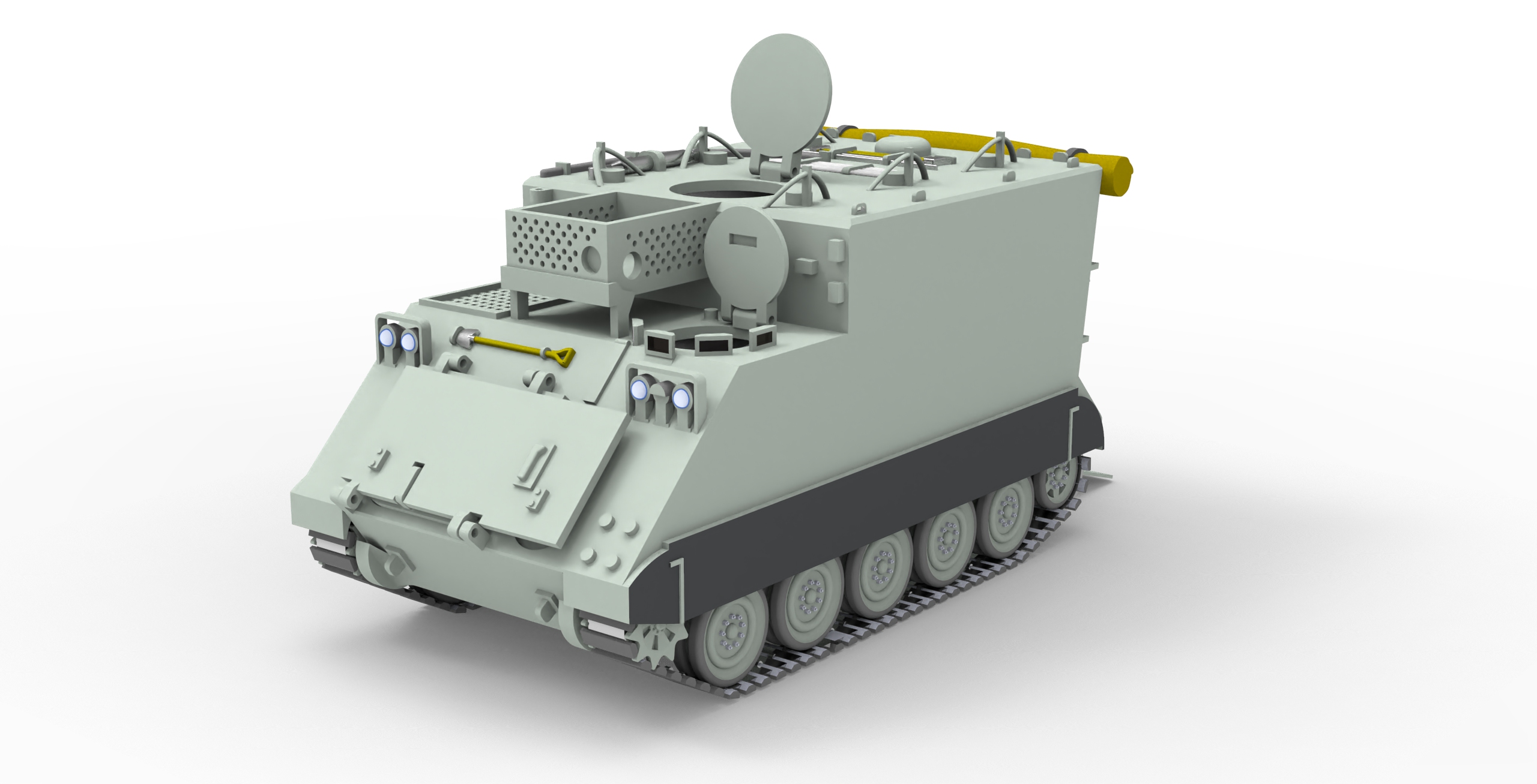 🎨 Armored vehicle M-577・ 3D File for ・Cults