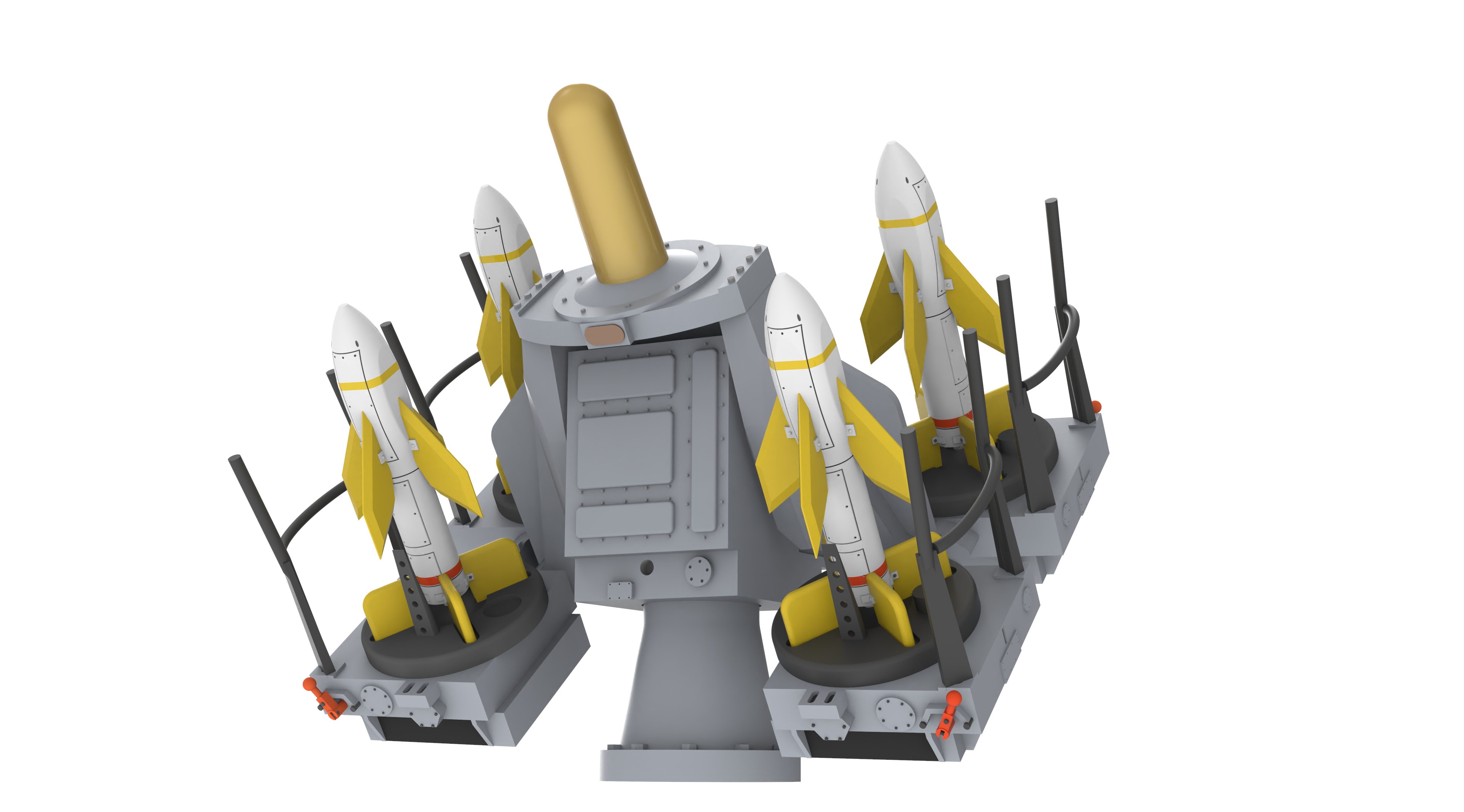 🐱 Ara Belgrano Sea cat missile・ STL File for ・Cults