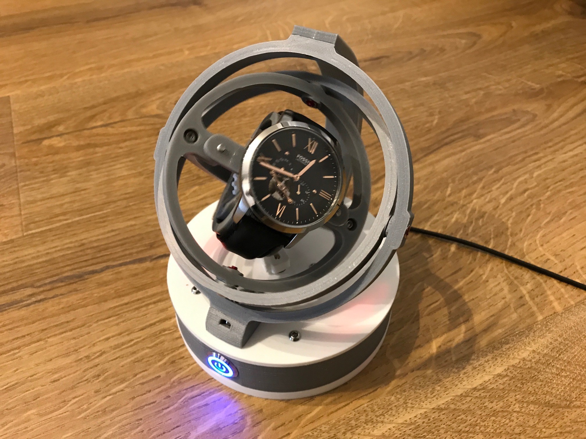 Fichier STL Gyro Winder / Watch Winder / Remontoir Montre ⌚・Modèle pour ...