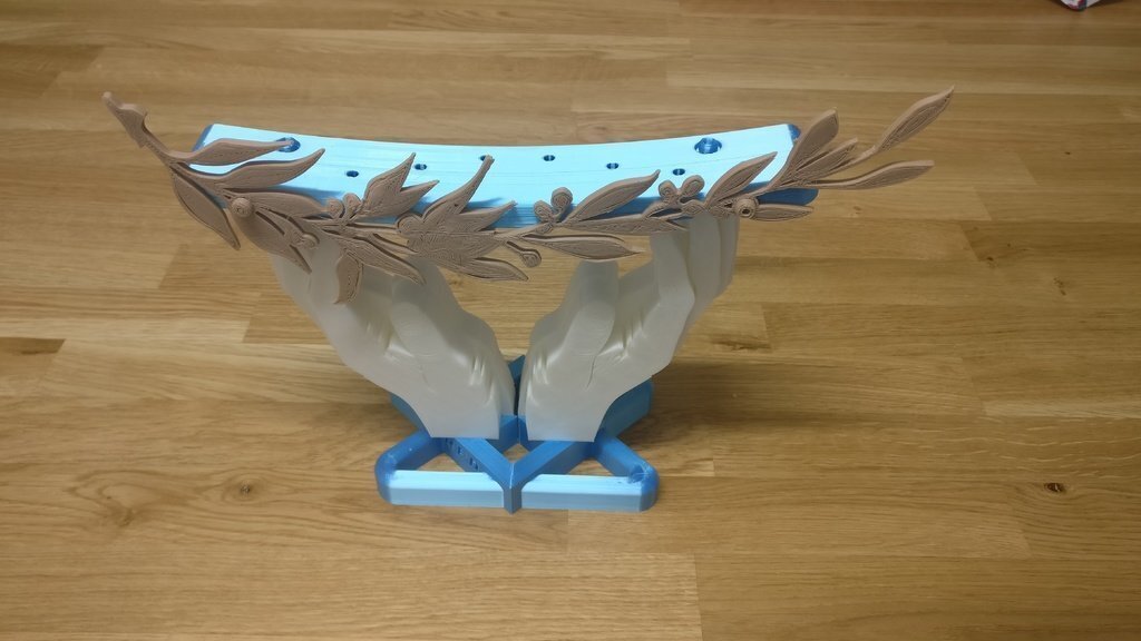 🕎 Chanukiah - Menorah. Hanukah・Free STL File for ・Cults