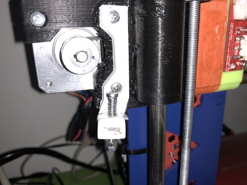 3D printing Adjustable Z-stop for Geeetech Prusa I3X (acrylic)・Cults