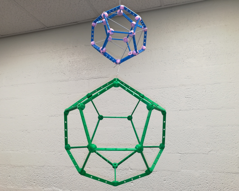 Free STL file Dodecahedron, Pedagogically Stretched ・3D printer model ...