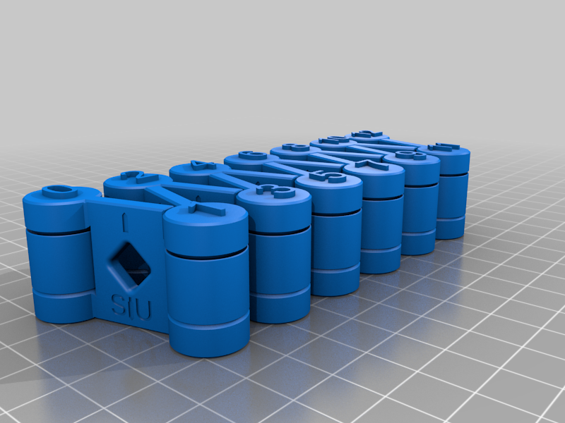 📏 Hinged Ruler, Folding Ruler・Free 3D File for ・Cults