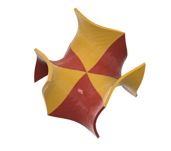 🎨 Gyroid, Quadrangular Tile 60, Quad_60・Free 3D File for ・Cults