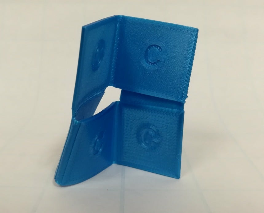 Free STL file Tri-tetraflexagon / tetraflexagon for Flexible TPU ...