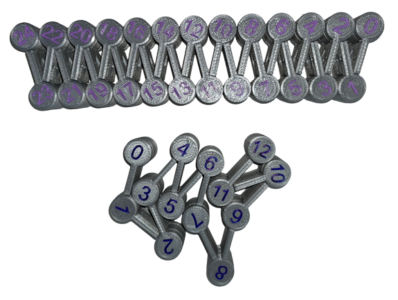 📏 Hinged Ruler, Folding Ruler・Free 3D File for ・Cults