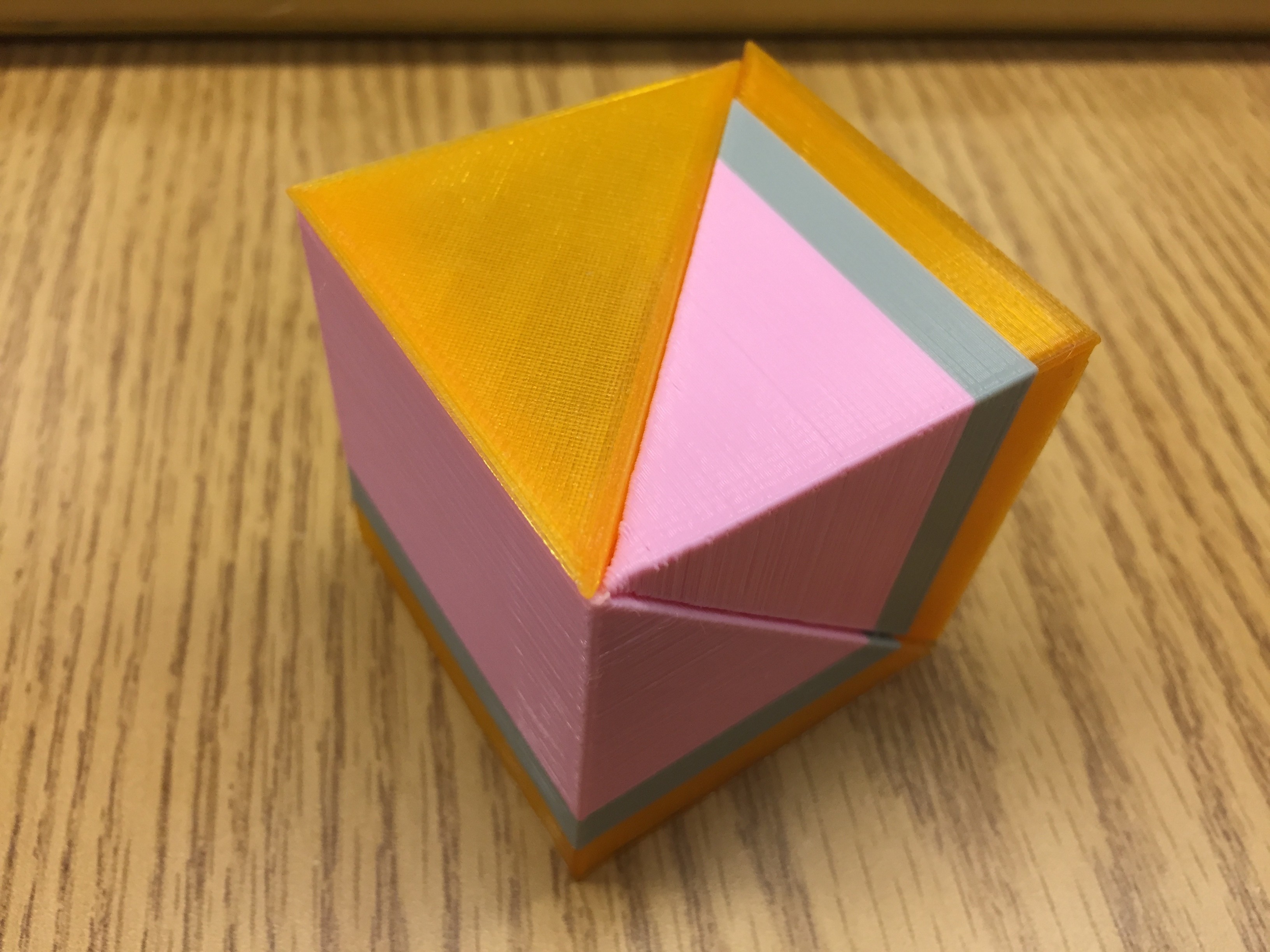 Arquivo grátis STL Liu Hui cubo rompecabezas / disección (Qiandu, Yangma, Bie'nao) 🎲 ・design ...