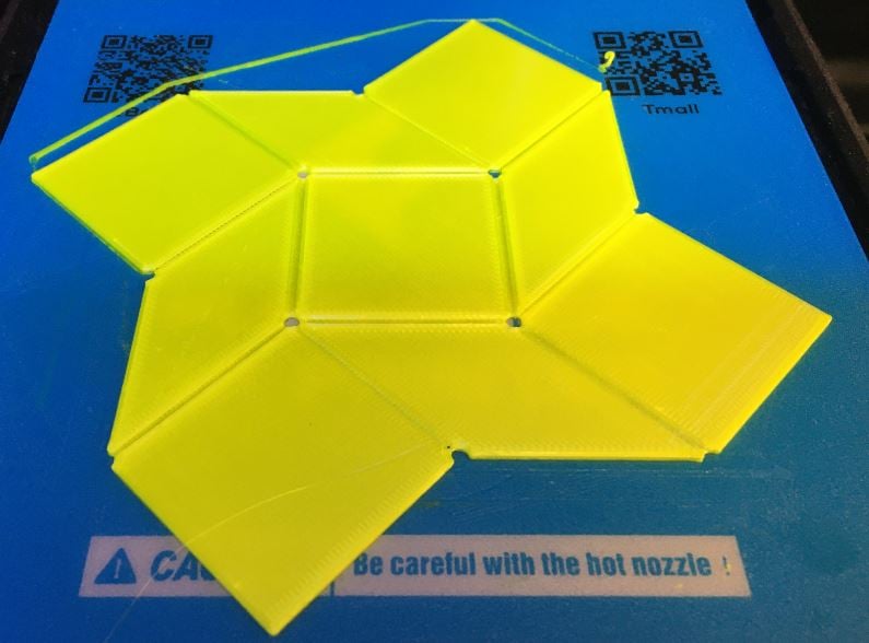 3D printable Square Twist (For Flexible Filament)・Cults
