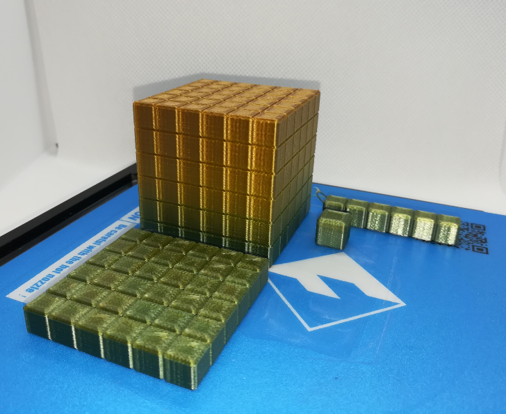 3D printing Base-Six Blocks, Number System・Cults