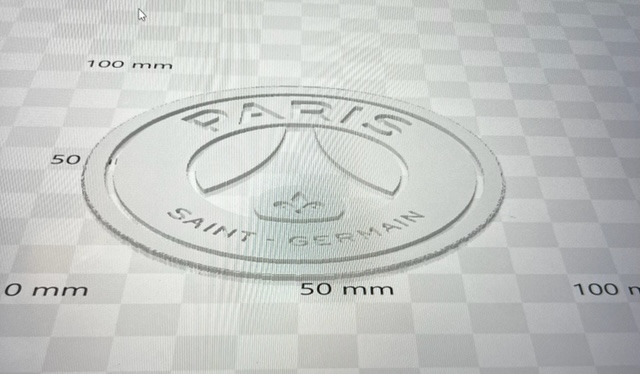 Fichier STL gratuit Logo PSG 👽 ・Modèle à télécharger et à imprimer en ...