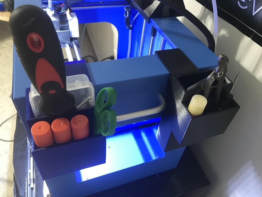 Free 3D file Qidi X-One Side Holder 🧞‍♂️ ・3D printable model to ...