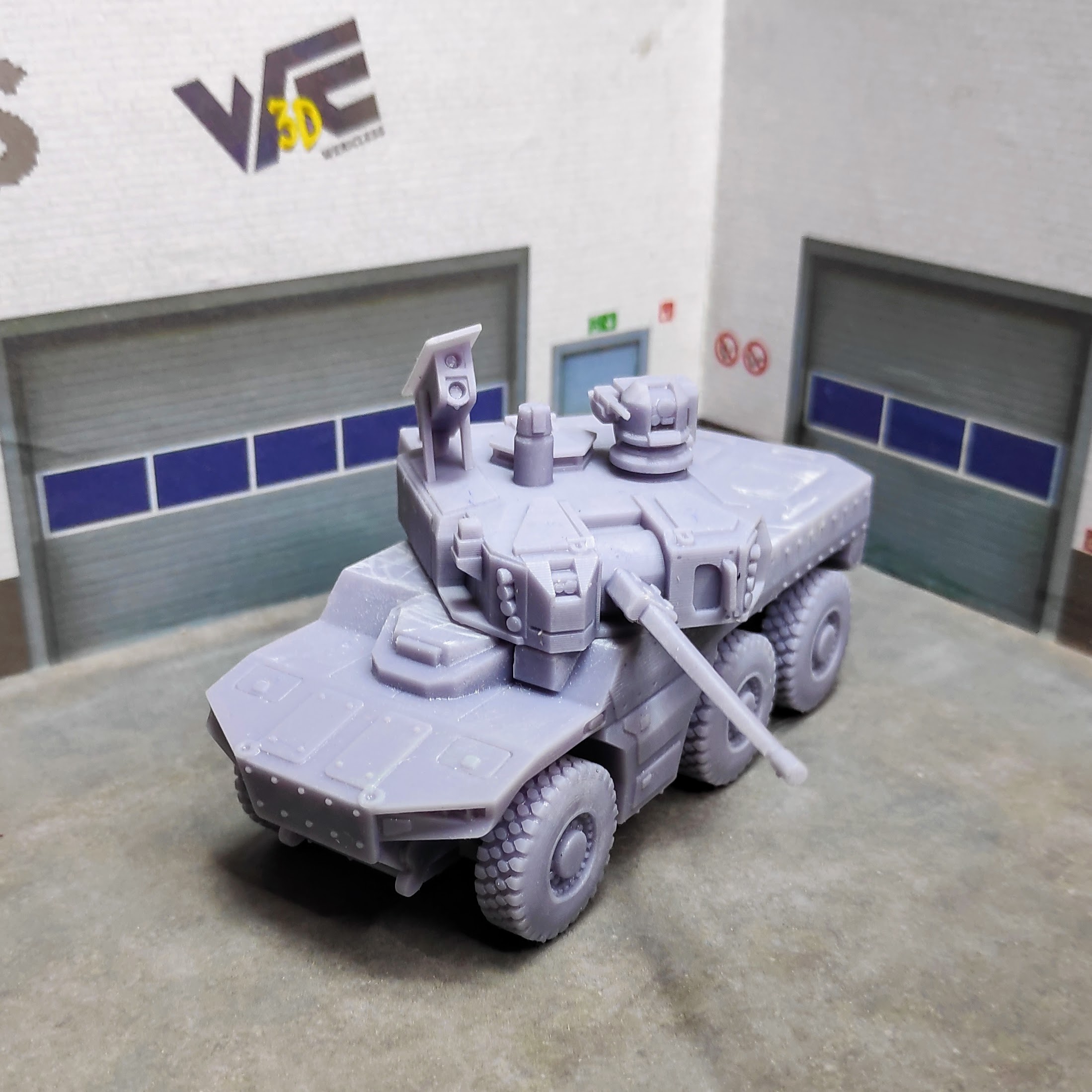 3D printed Nexter Jaguar 6x6 EBRC Military Vehicle • made with Elegoo mars pro・Cults