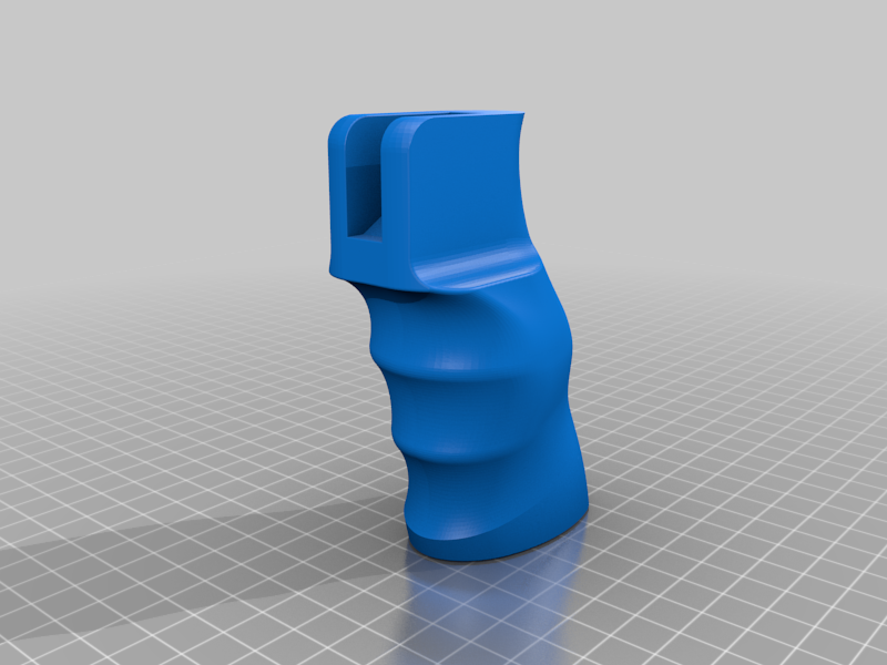🔫 ZMP15 Grip (AR15)・Free 3D File for ・Cults