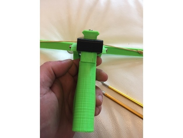 Free STL file Pistol Crossbow (With Optional Slide Stock) 🔫 ・3D ...