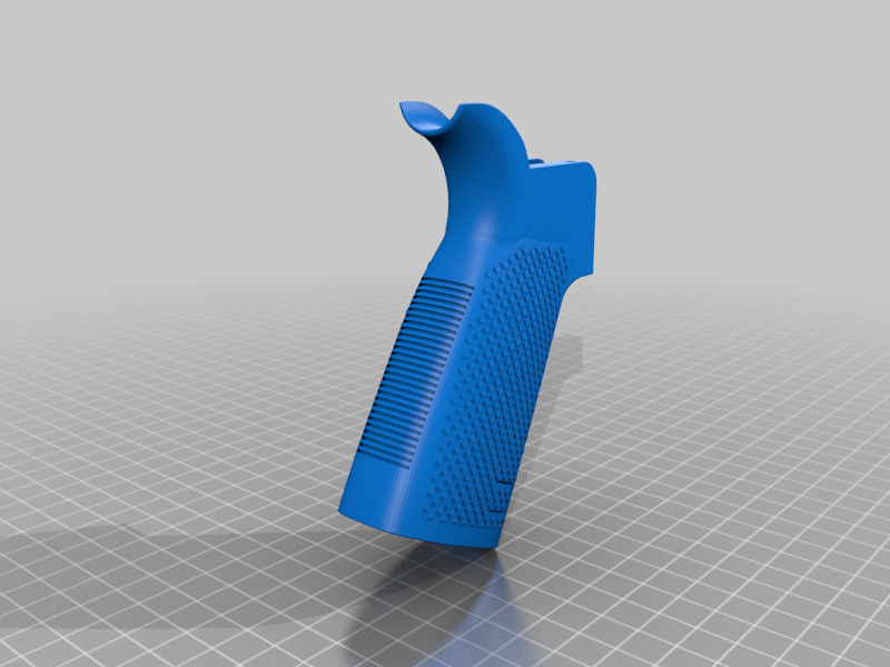 Free STL file AR9 MAG GRIP 🔫・3D print object to download・Cults