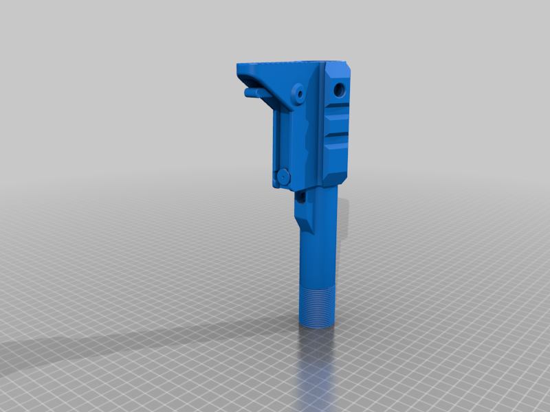 🔫 Mini Pistol Brace・Free STL File for ・Cults