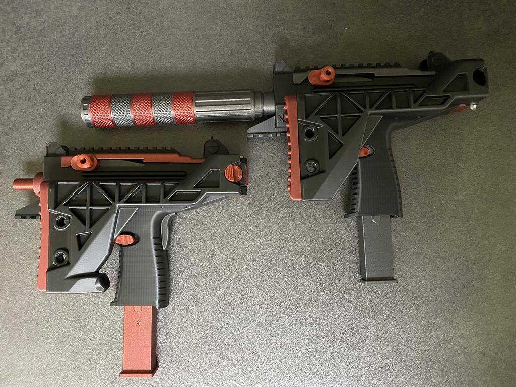 🆒 UZI PRO (Historical Prop)・Free 3D File for ・Cults
