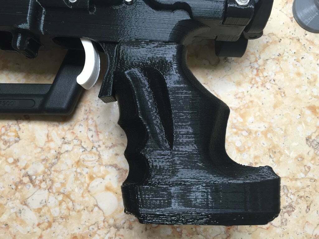 🔫 AR-15 Target Grip・Free STL File for ・Cults