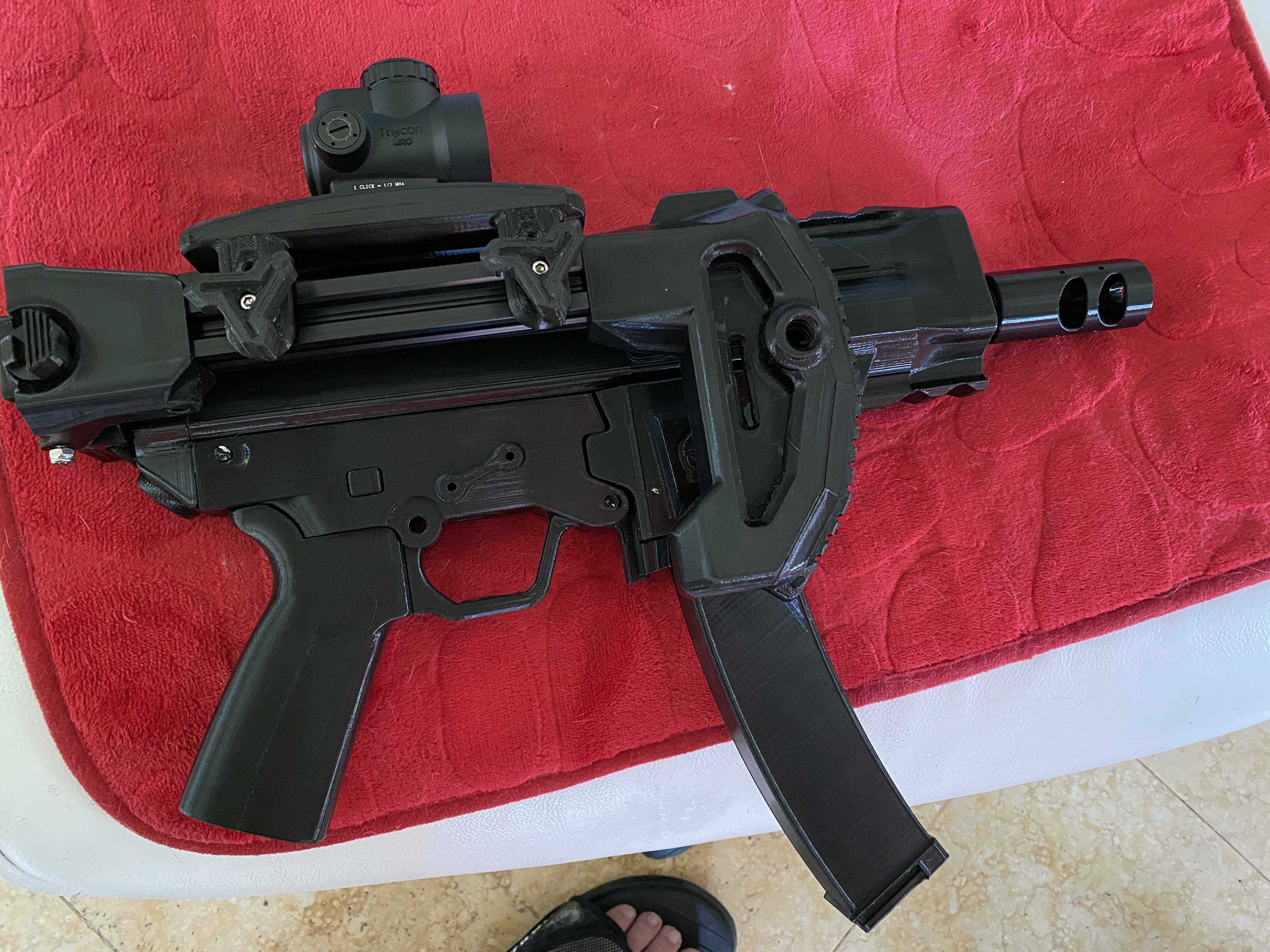 🔫 EXO Stock/Brace Airsoft・Free 3D File for ・Cults