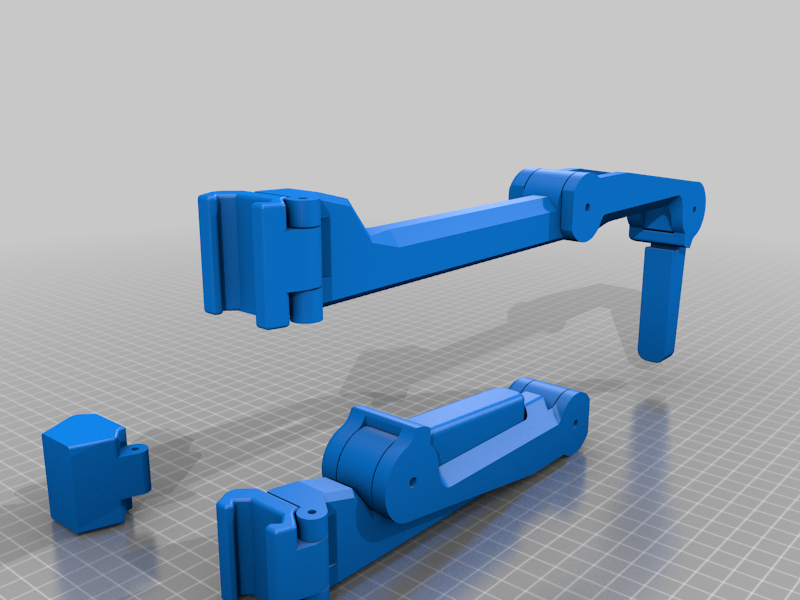 🔫 TFS Trifold Stock/Brace・Free 3D File for ・Cults