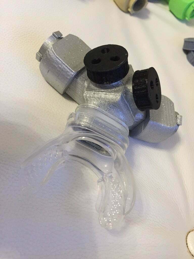 Free STL file Gas Mask / Respirator V6 🔧 ・Design to download and 3D ...