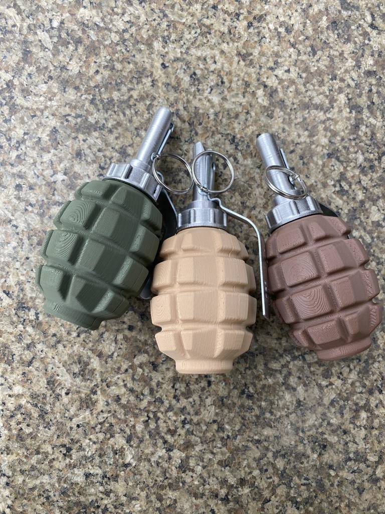 🔫 F1 grenade - PROP/REPLICA・Free 3D File for ・Cults