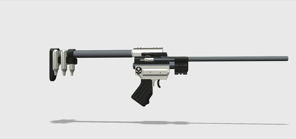 🎯 Teaser Poison Dart Gun ;) (OSS FLYING DRAGON)・Free STL File for ・Cults