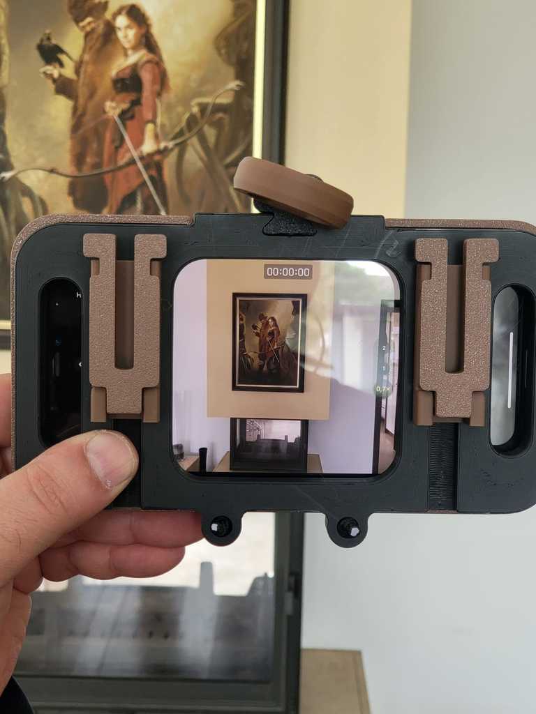 📞 Mobile Phone MOLLE Holster/Body Cam・Free 3D File for ・Cults