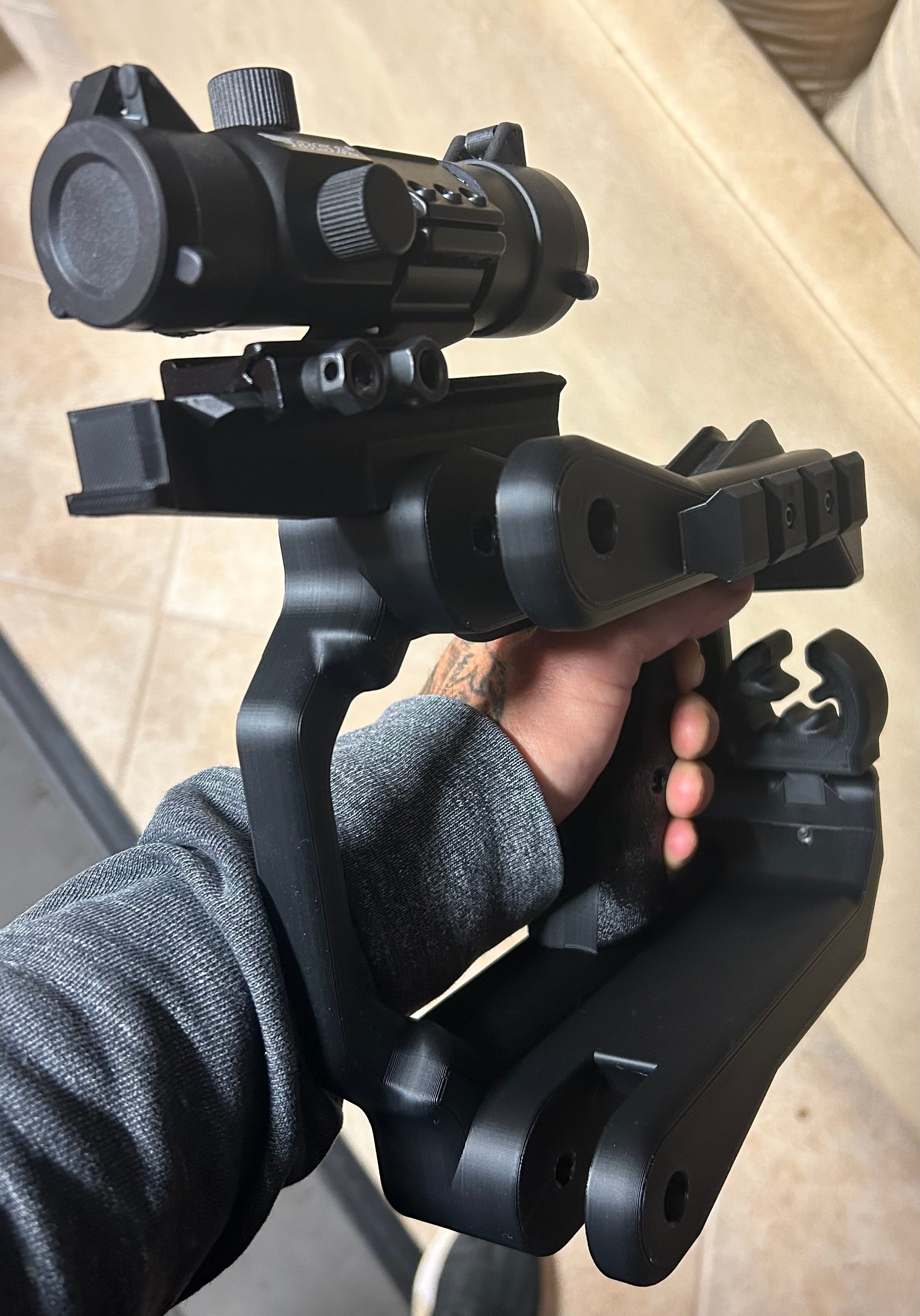 3D printed Survival Fishing X-Bow・Cults