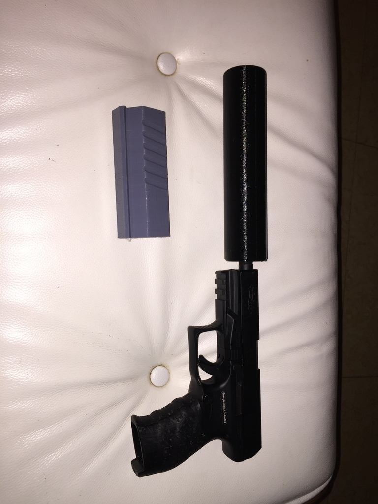 3D print AIRSOFT SUPPRESSOR Loads of versions (Improved version of my ...