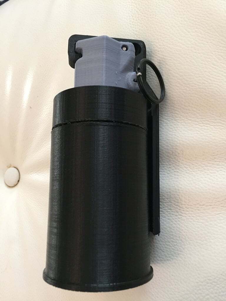 3D printing Mechanically Functional M18 Smoke Grenade・Cults