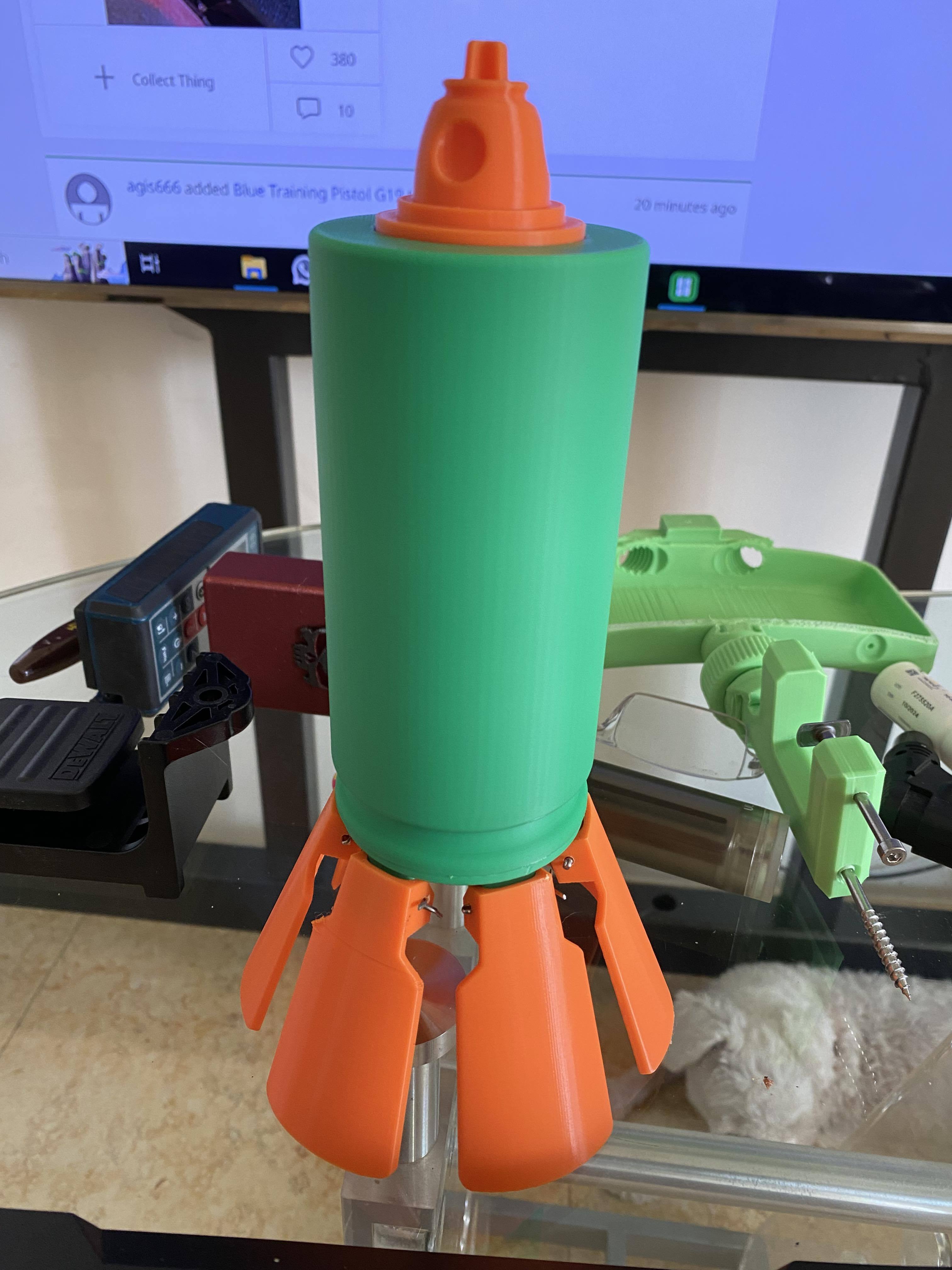 9N235 Submunición (Histórica / EOD / PROP) impreso en 3D・Cults